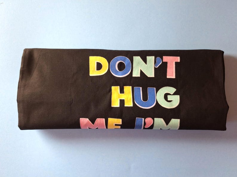 Don't Hug Me I'm Scared Tote Bag Stocking Filler the Mr. Lunch Vending ...