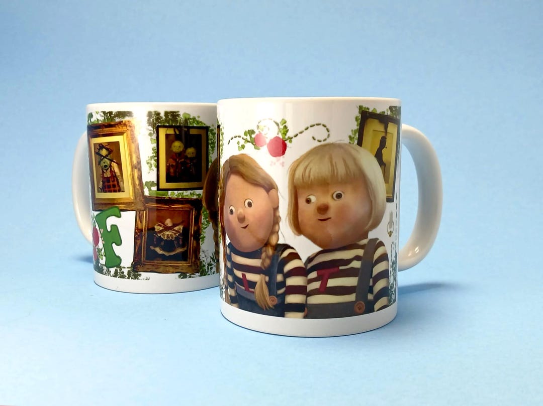 LILY and TODNEY DHMIS Fan Art Mug - Family Tree With Portraits Black ...
