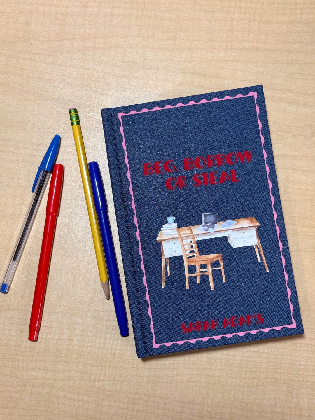 Custom Rebind of Beg, Borrow or Steal by Sarah Adams - Etsy