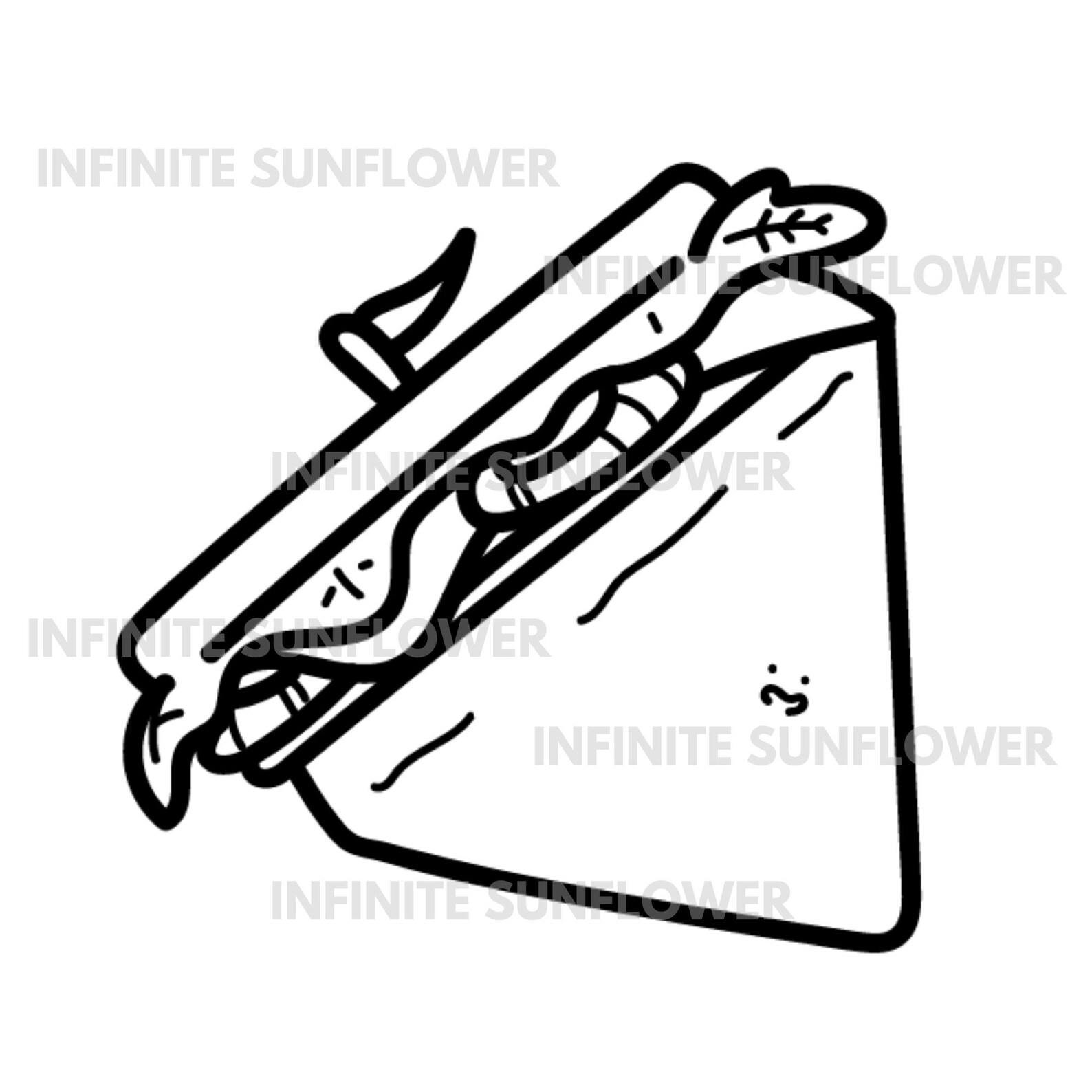 Cute Snack Coloring Pages, 47 Sheets of Food Coloring Book, Thick and ...