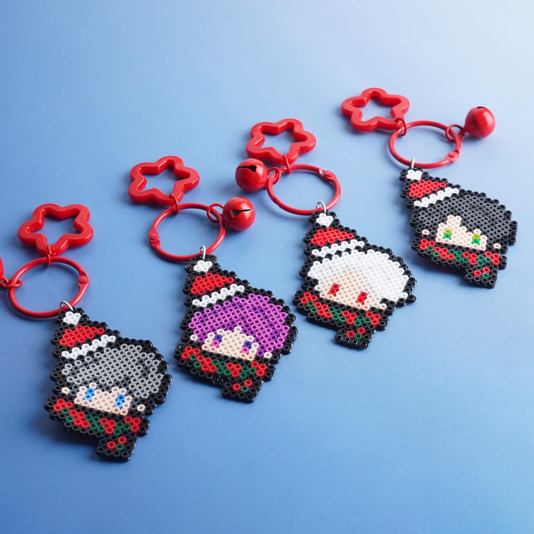 Love and Deepspace Pixel Style Keychain ,xavier, Rafayel, Sylus, Zayne ...