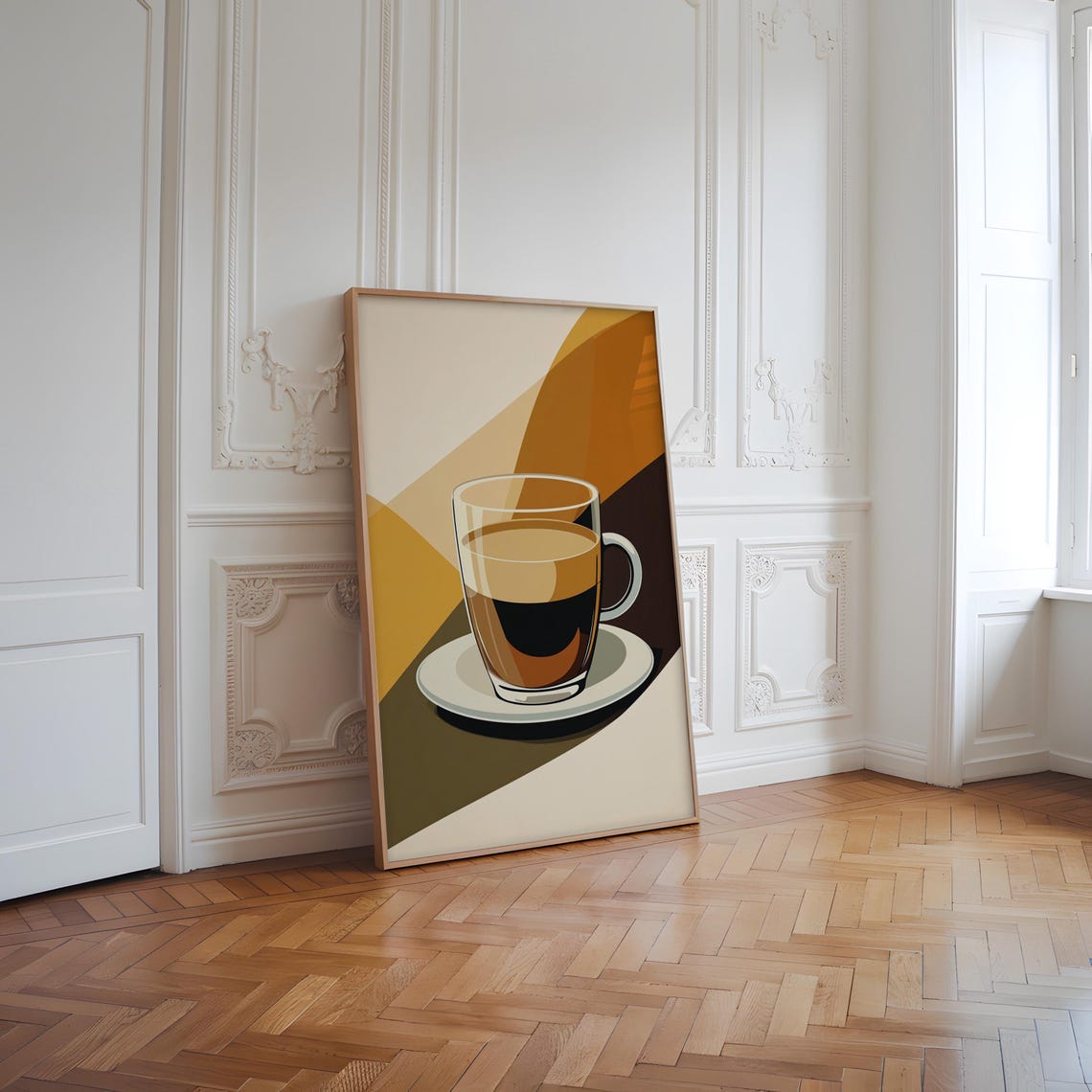 Coffee Poster, Vintage Coffee Art Print, Kitchen Decor, Barista Wall ...