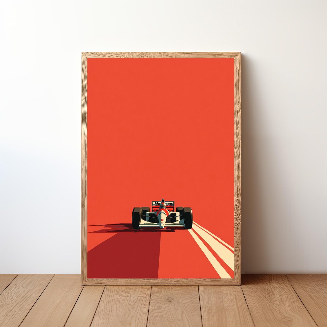 Formula One Racing Poster: Vintage F1 Grand Prix Car Art | F1-29 - Etsy