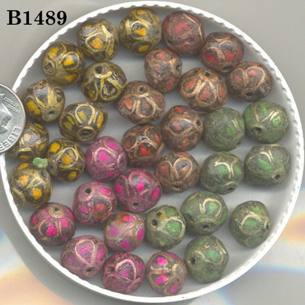 Paper Mache Beads - Etsy