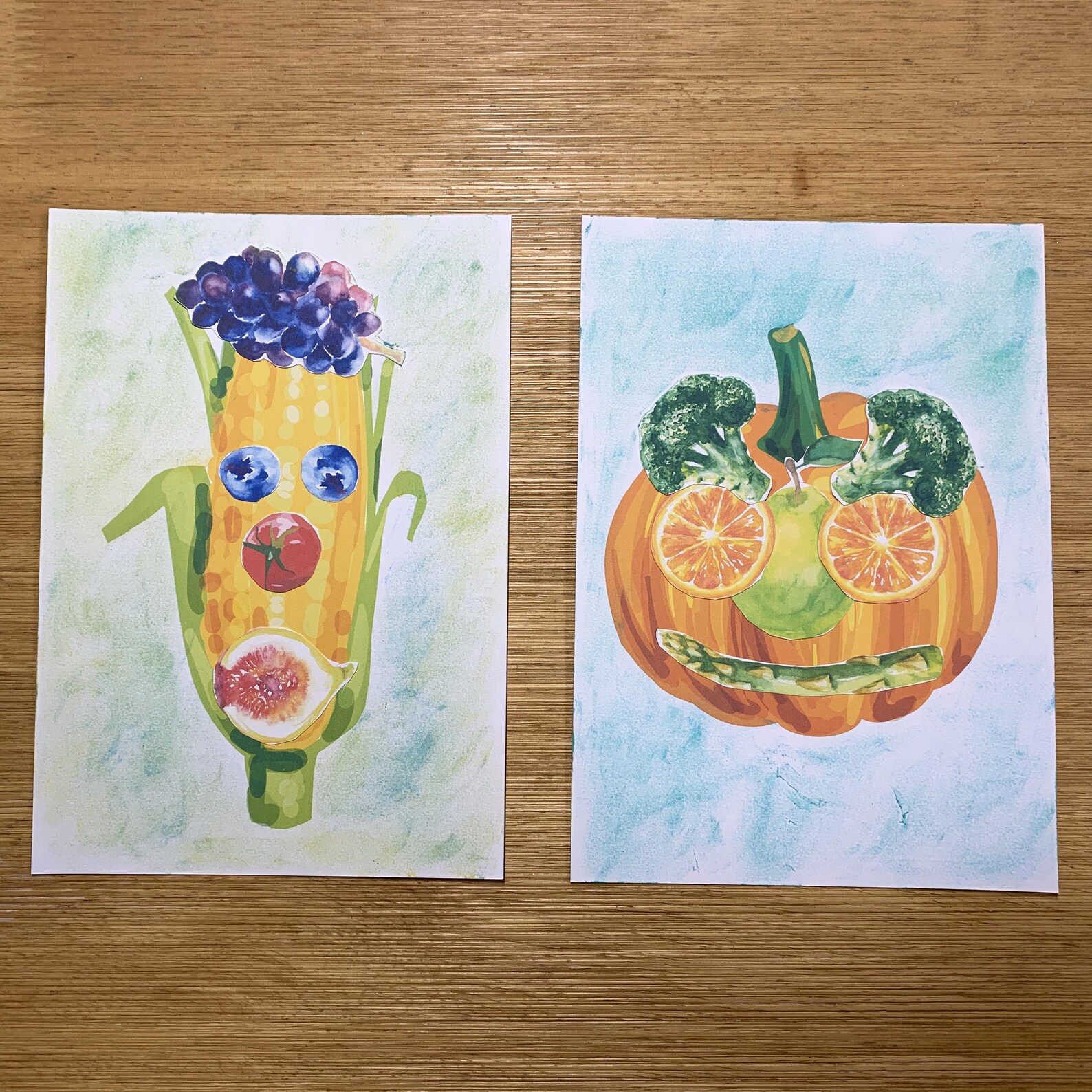 Arcimboldo-inspired Art: Making Funny Faces With Fruits and Vegetables ...