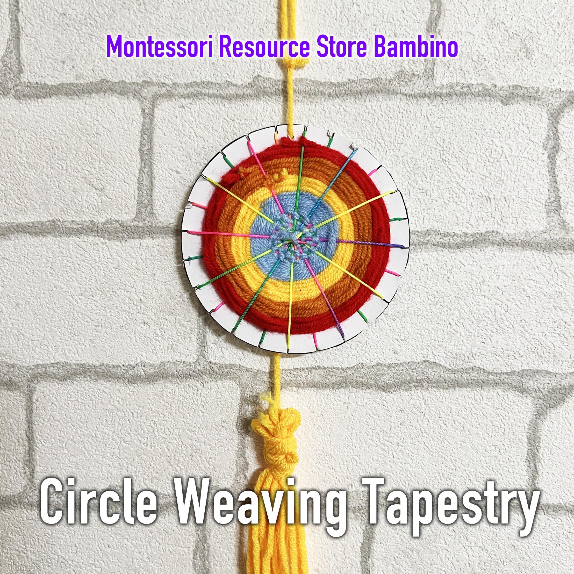 Circle Weaving Tapestry - Etsy