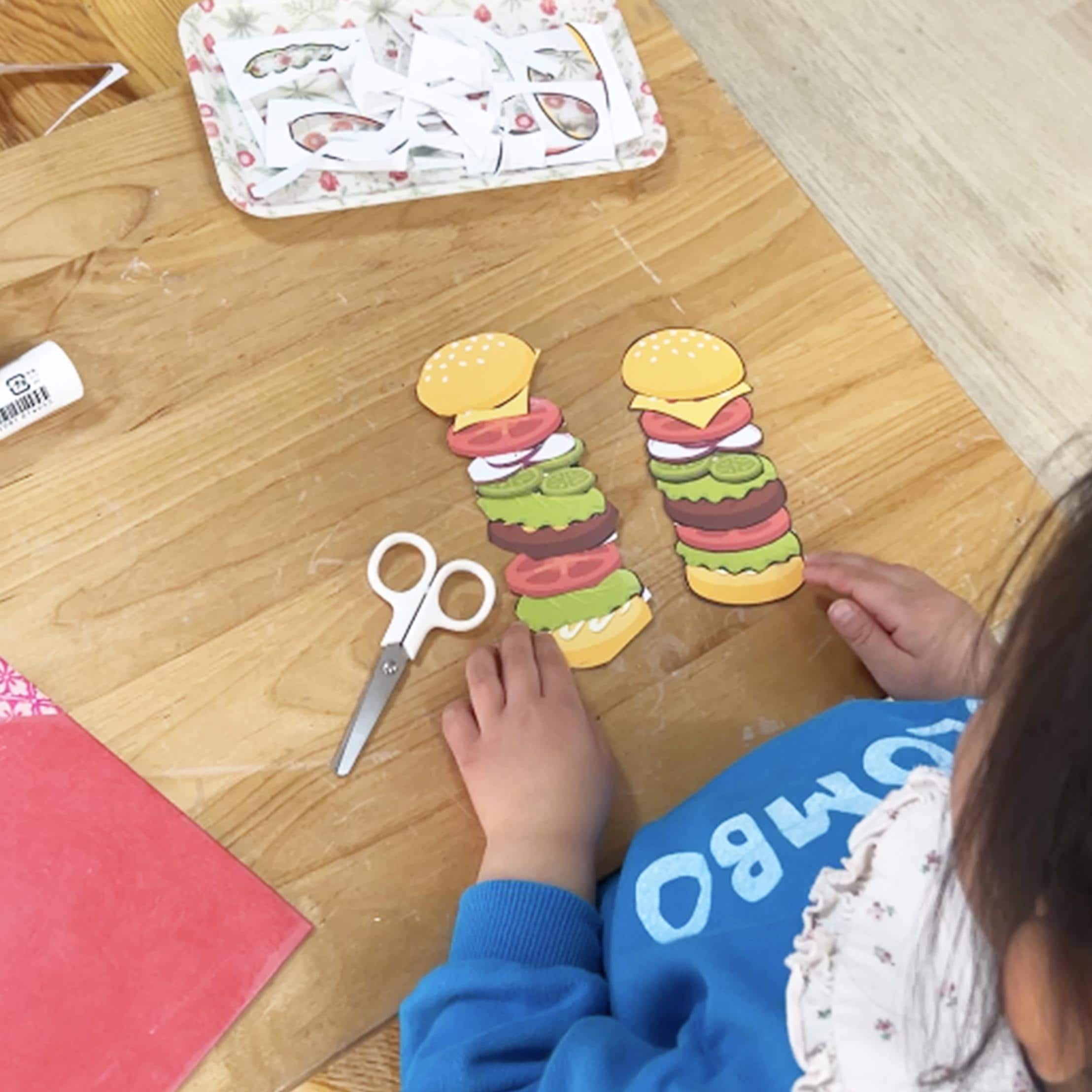 Cut & Build Your Own Burger Tower! - Etsy