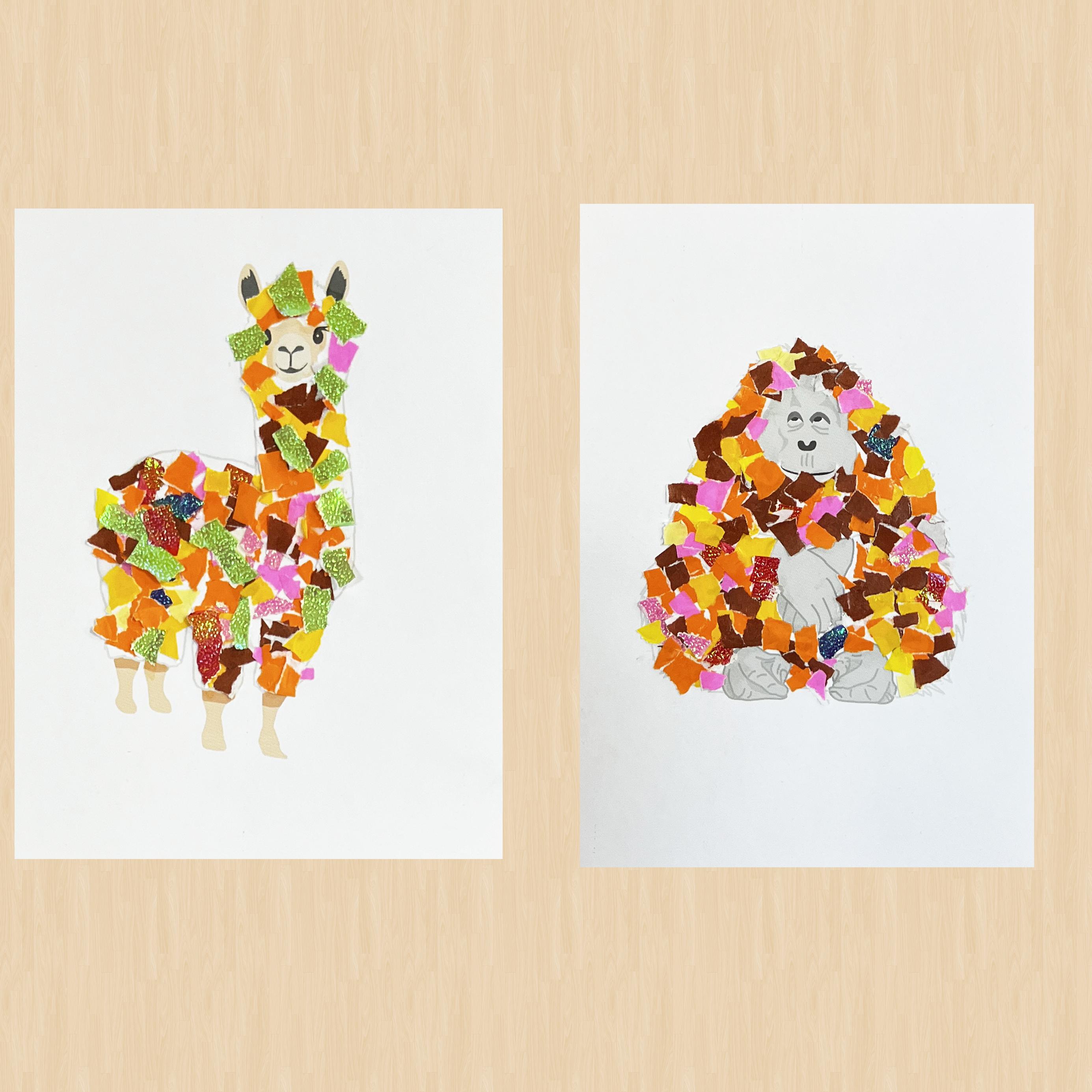 Explore Animals With Chigiri-e – Japanese Art That Nurtures Creativity ...