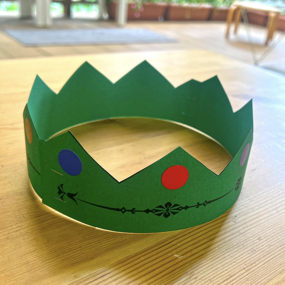 Make and Wear Your Own Crown! (A Fun Cutting and Sticker Activity) - Etsy