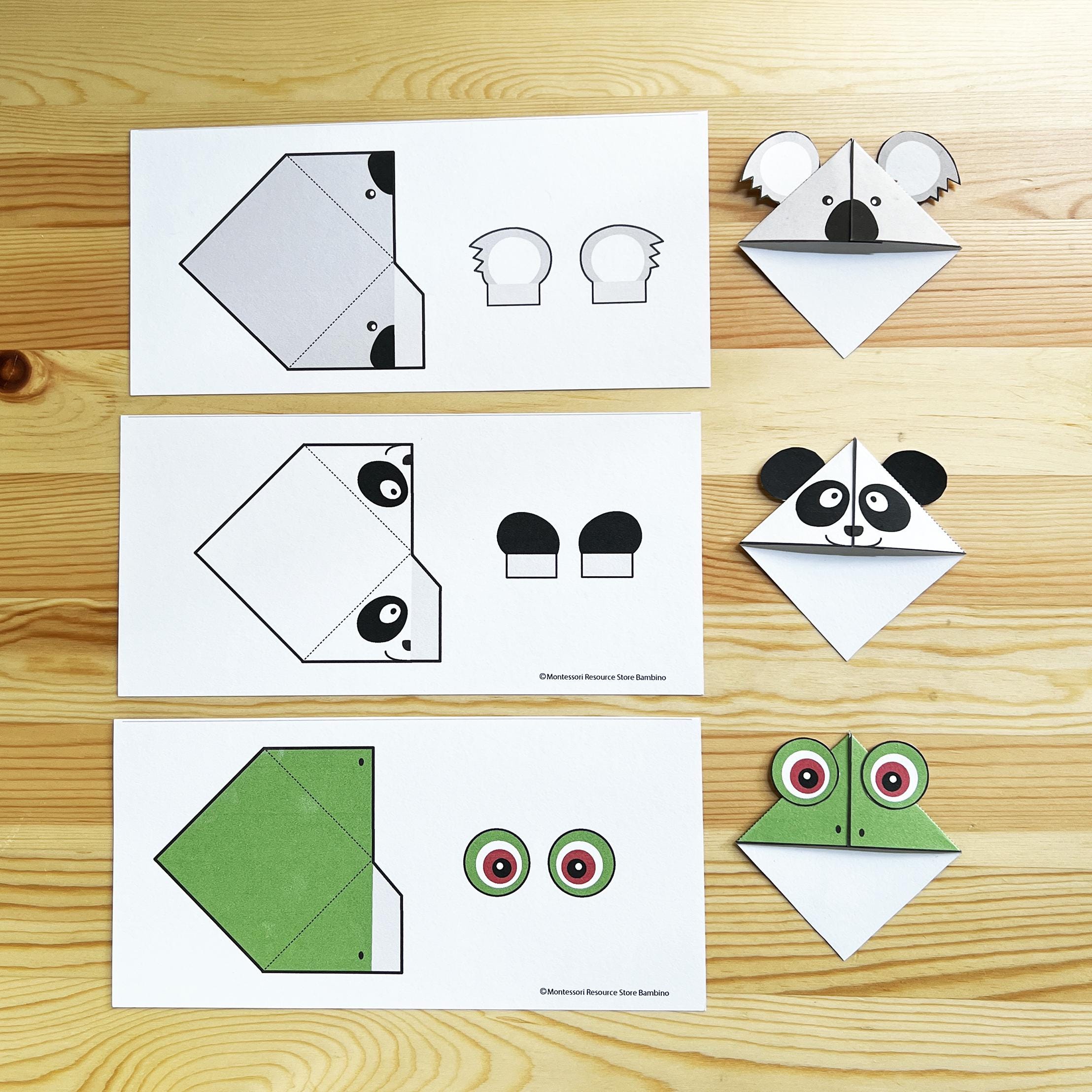 Animal Corner Bookmark - Etsy