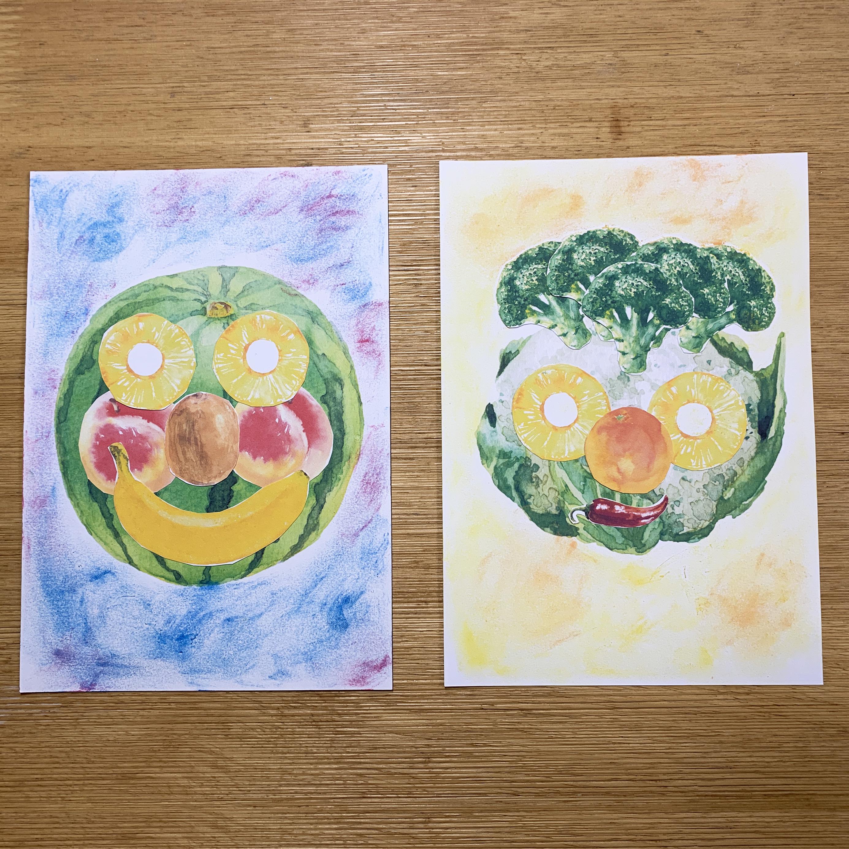 Arcimboldo-inspired Art: Making Funny Faces With Fruits and Vegetables ...
