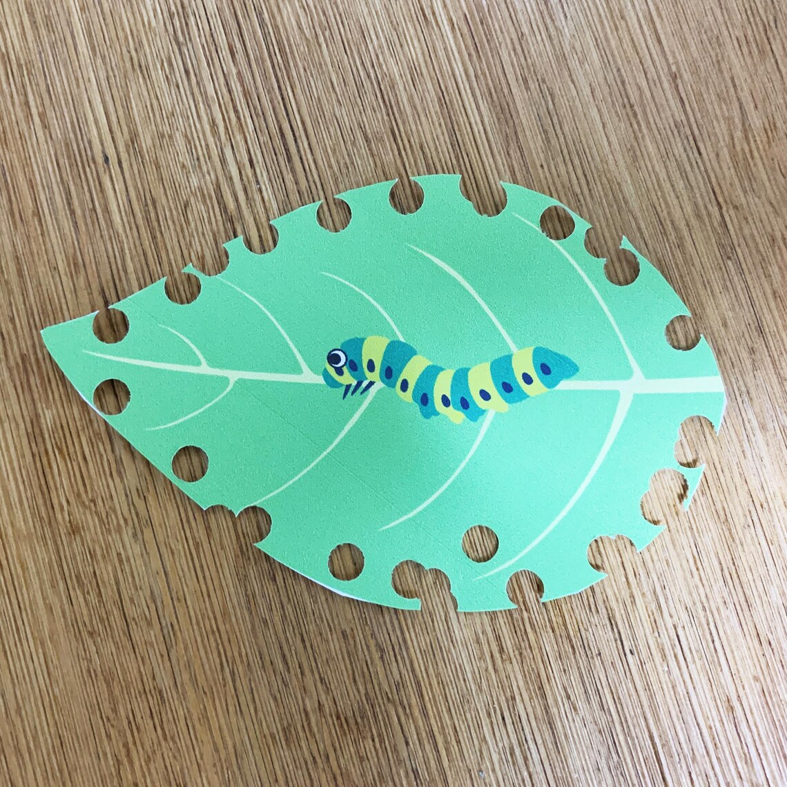 Fine Motor Bug-themed Leaf Punching Activity | Hole Punch Practice for ...