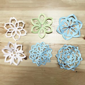 Flower Kirigami (fold-and-cut Paper Art) Activity - Etsy