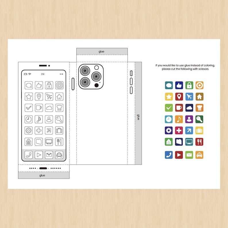 Paper Craft - Create Your Own Smartphone | DIY Printable Activity for ...