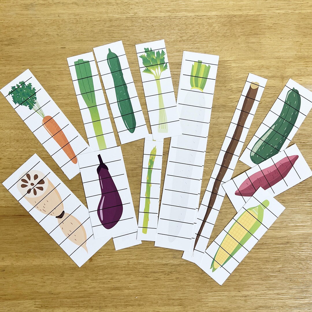Vegetables Cutting Strips - Etsy