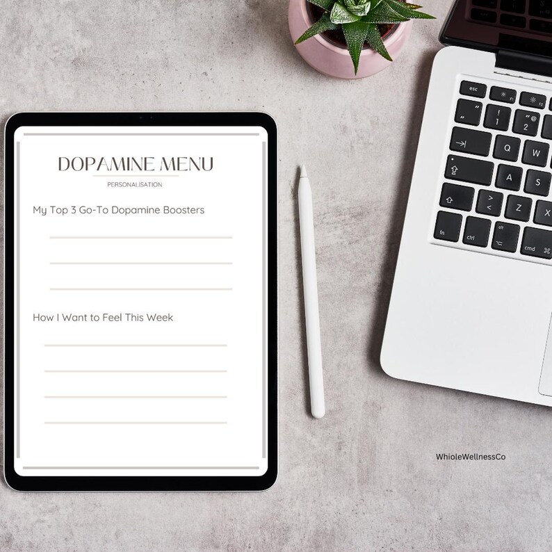 Minimalist Dopamine Menu | Simple Dopamine Detox Guide | Mindful Living ...