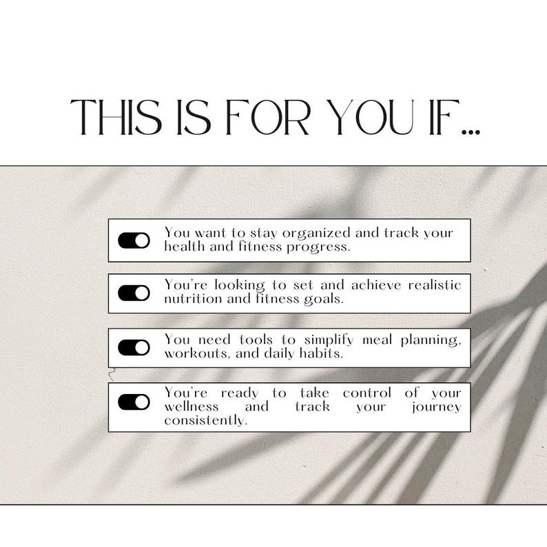 Ultimate Wellness Planner Printable | Self-care, Fitness, Mood & Meal ...