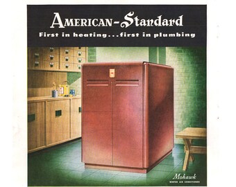 American Standard Advertising Bathroom - Etsy