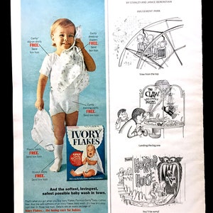 1966 Ivory Flakes Vintage Ad, Advertising Art, Magazine Ad, 1960's ...