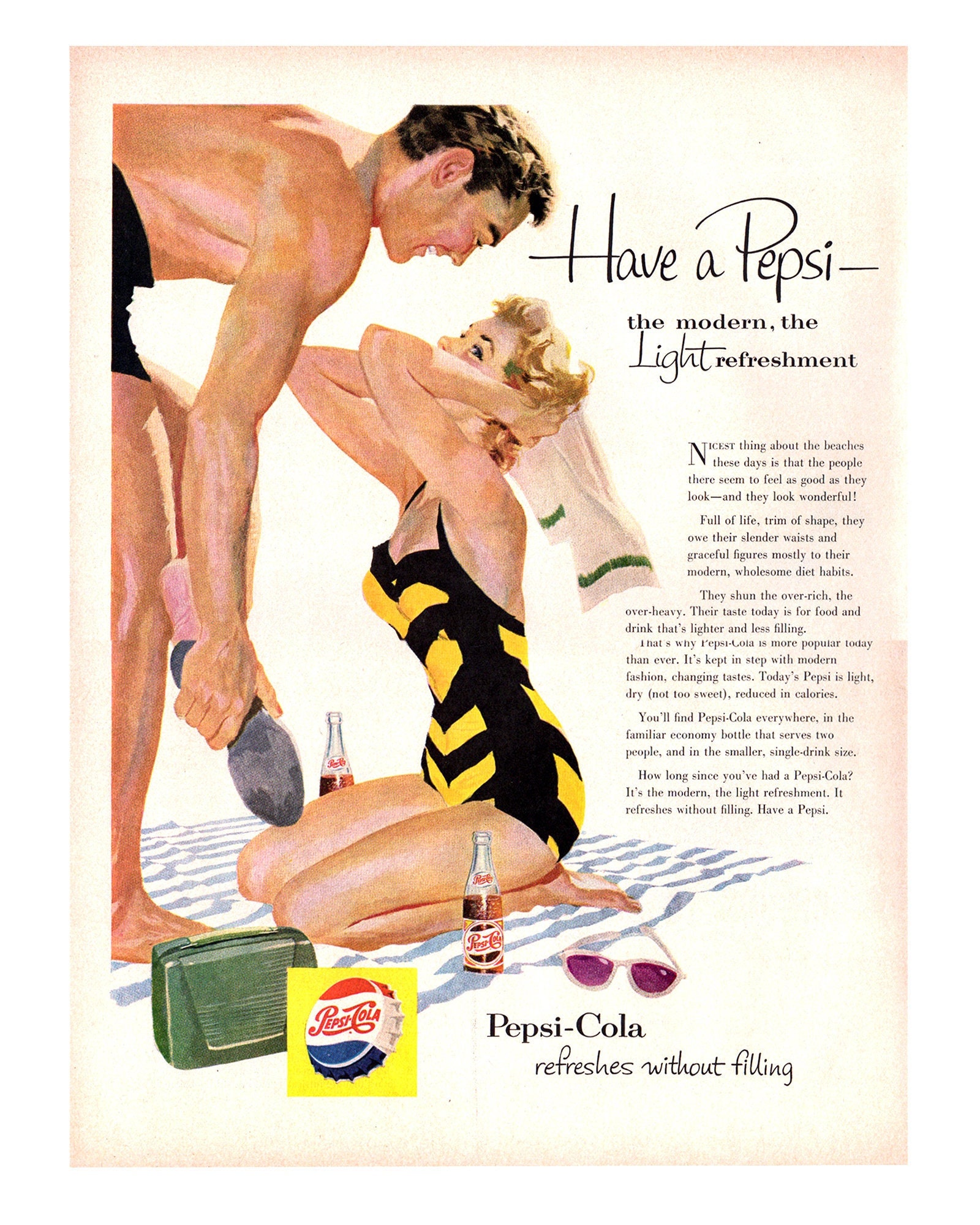 Popular Magazine Advertisements