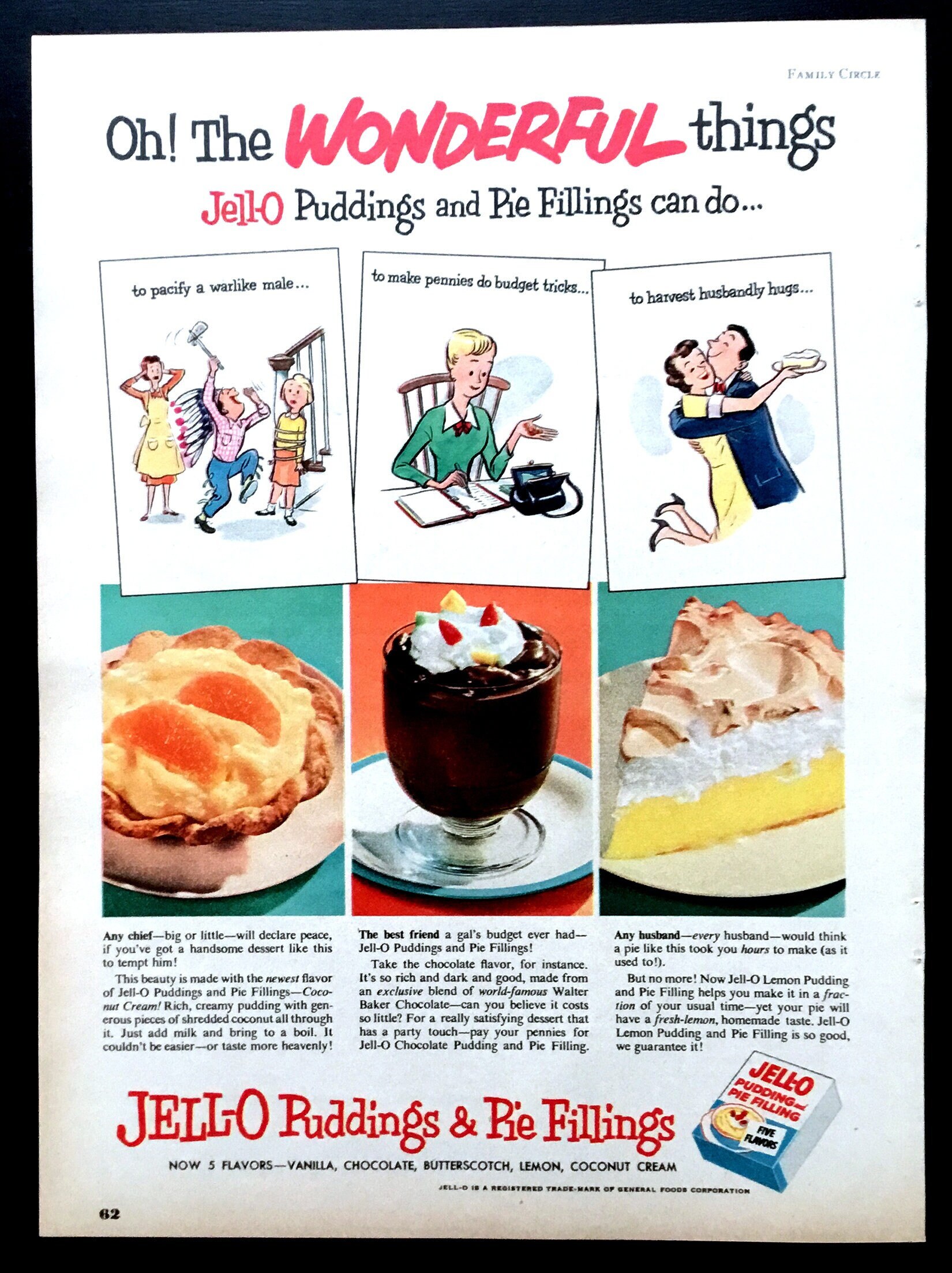 Vintage Dessert Ad
