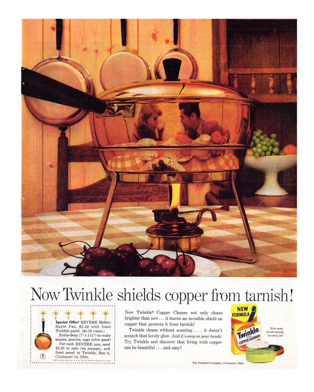 1961 Twinkle Copper Cleaner Vintage Ad, Advertising Art, Magazine Ad ...