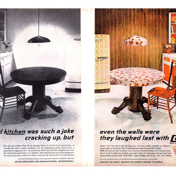 1950s Contact Paper - Etsy