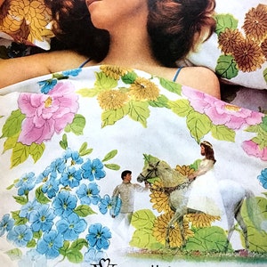 1973 Wamsutta Sheets Vintage Ad, Advertising Art, Magazine Ad, Print Ad, Advertisement, Great to ...