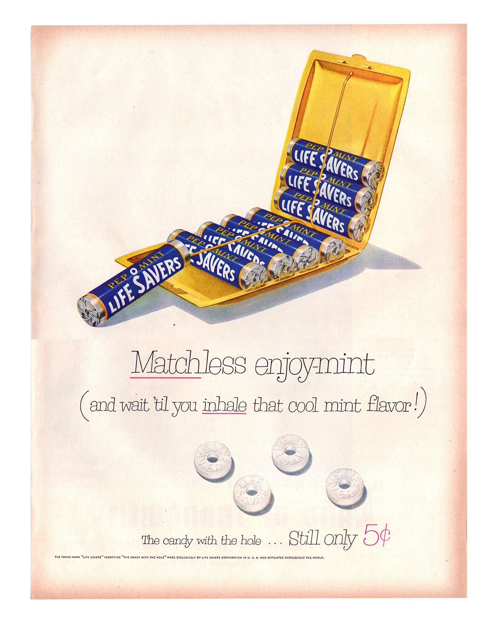 Vintage Lifesavers Candy Book