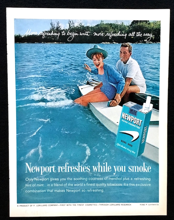 Newport Cigarette Print Ads