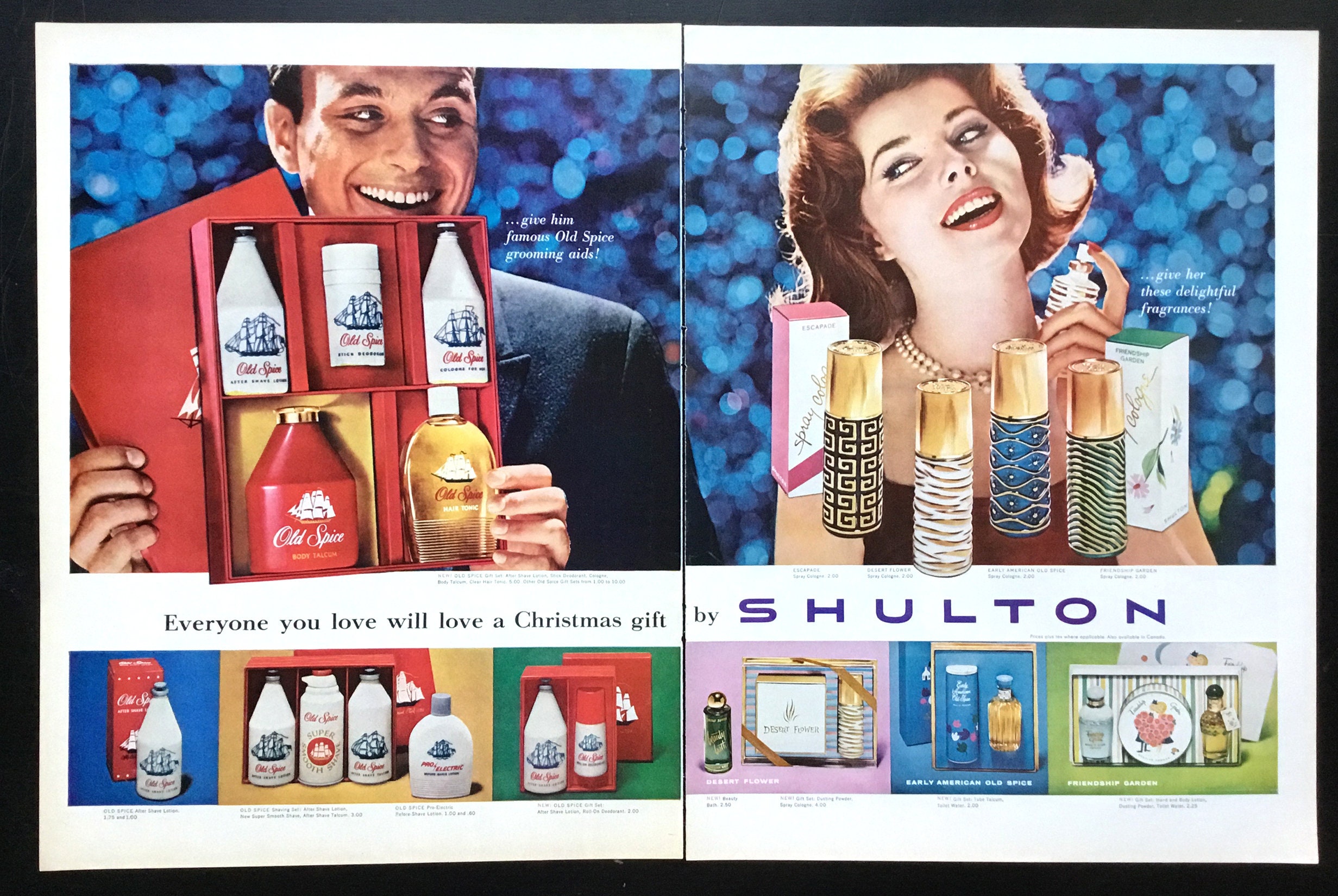Vintage Old Spice Ads