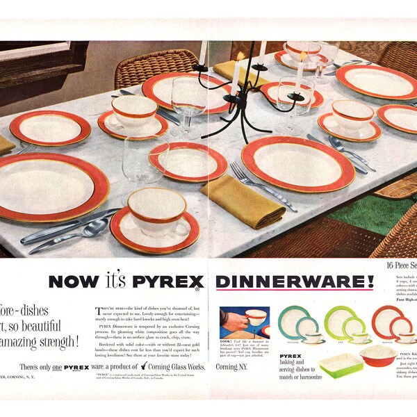Pyrex Advertising - Etsy