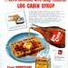 1950's Log Cabin Syrup & Downyflake Waffles Vintage Ad - Etsy