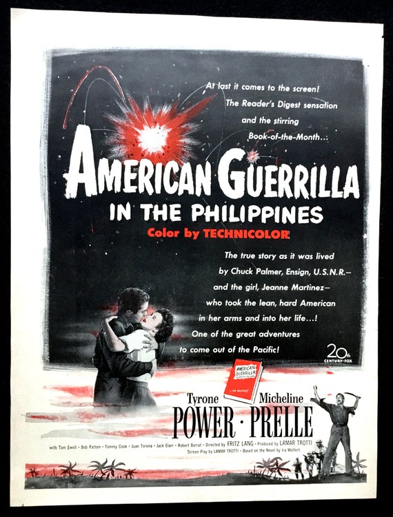 1950 american Guerrilla in the Philippines Vintage - Etsy