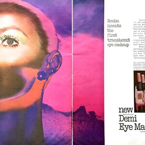 1968 Revlon Vintage Ad, Advertising Art, 1960's Fashion, Magazine Ad ...