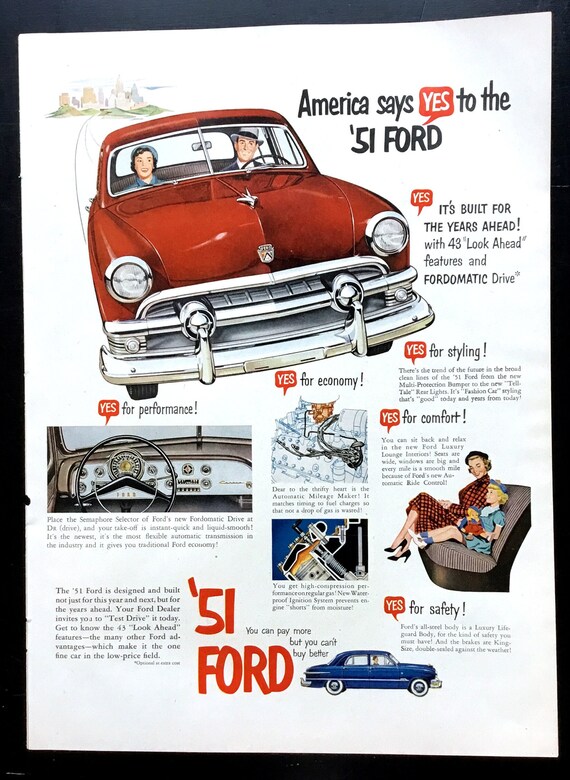 Magazine Ads For Cars