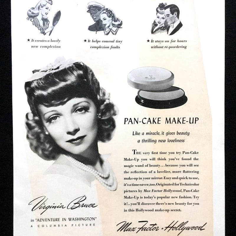Max Factor Ad And - Etsy