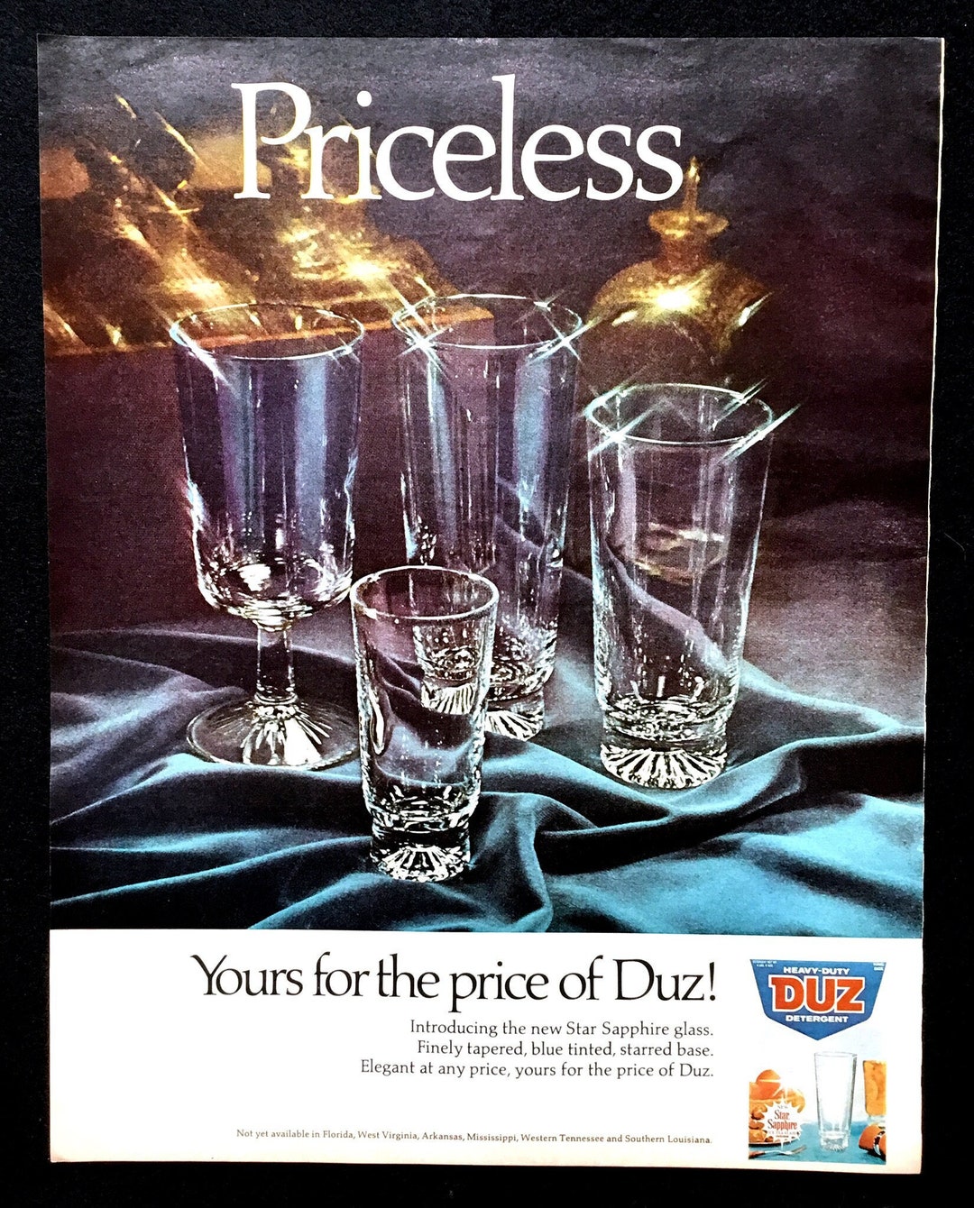 1967 Duz Detergent Vintage Ad, Advertising Art, Magazine Ad, Dishwasher ...