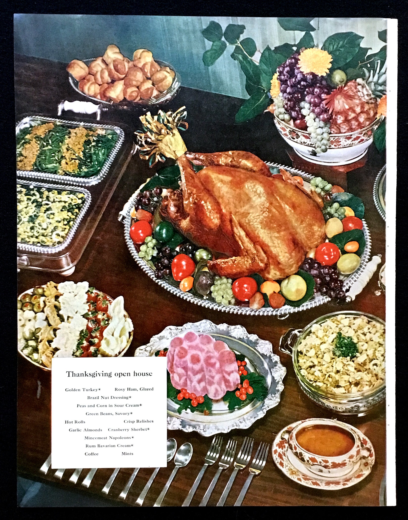 Vintage Thanksgiving Dinner