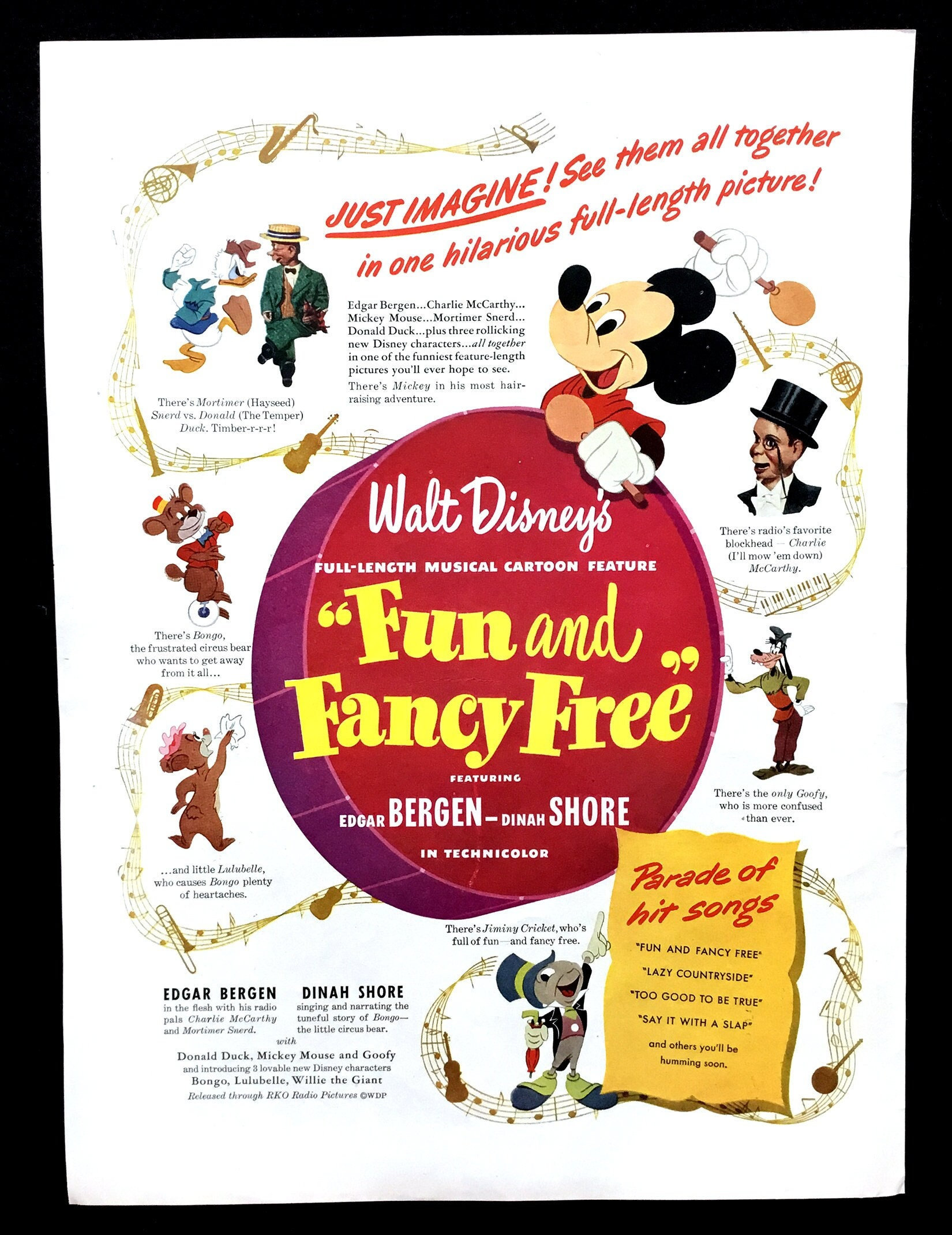 Fun And Fancy Free Vhs 1983