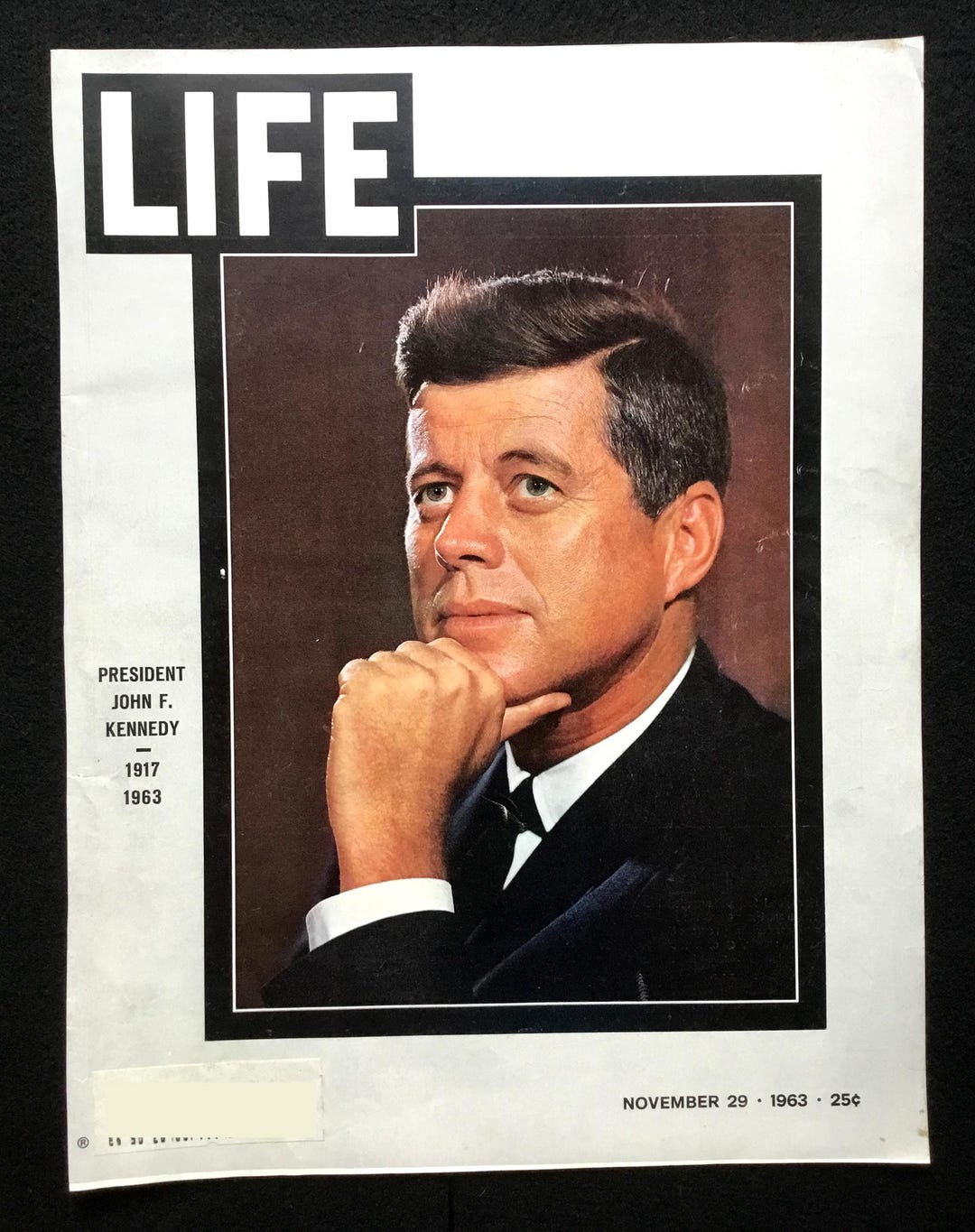 1963 Vintage John F. Kennedy Life Magazine Memorial Cover, Advertising ...