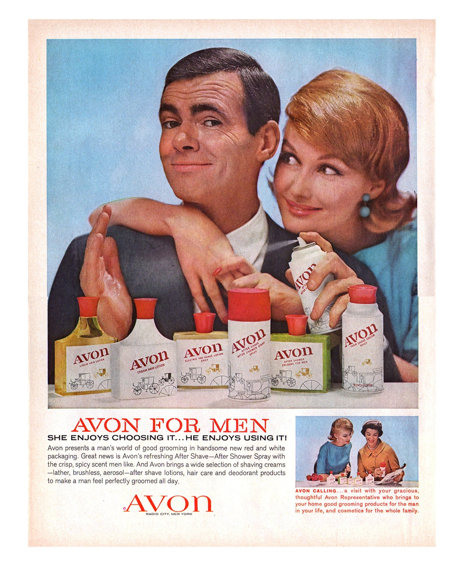 Avon Ad Collection
