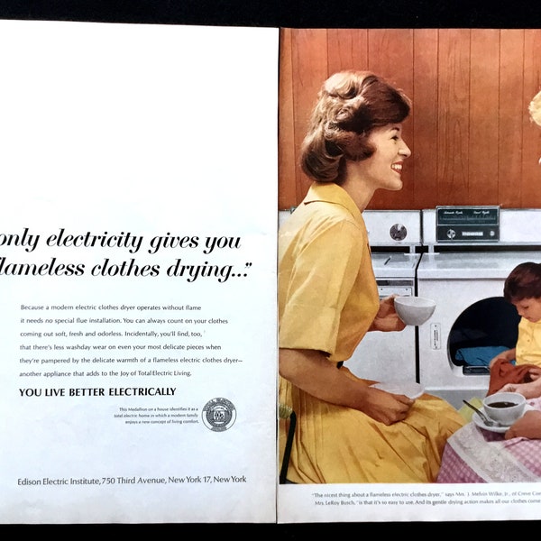 Electric Laundry - Etsy