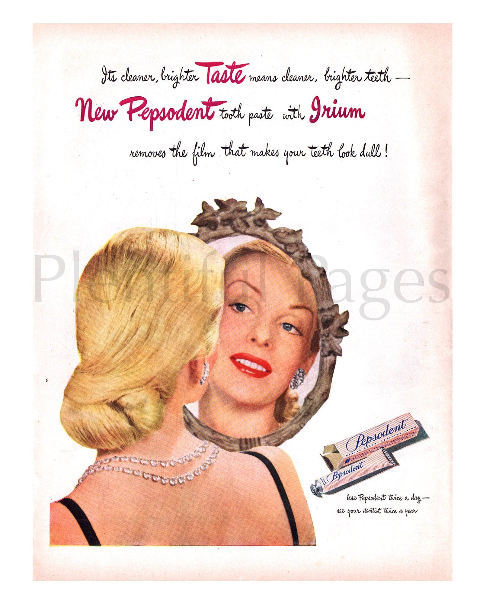 Pepsodent Advertisement