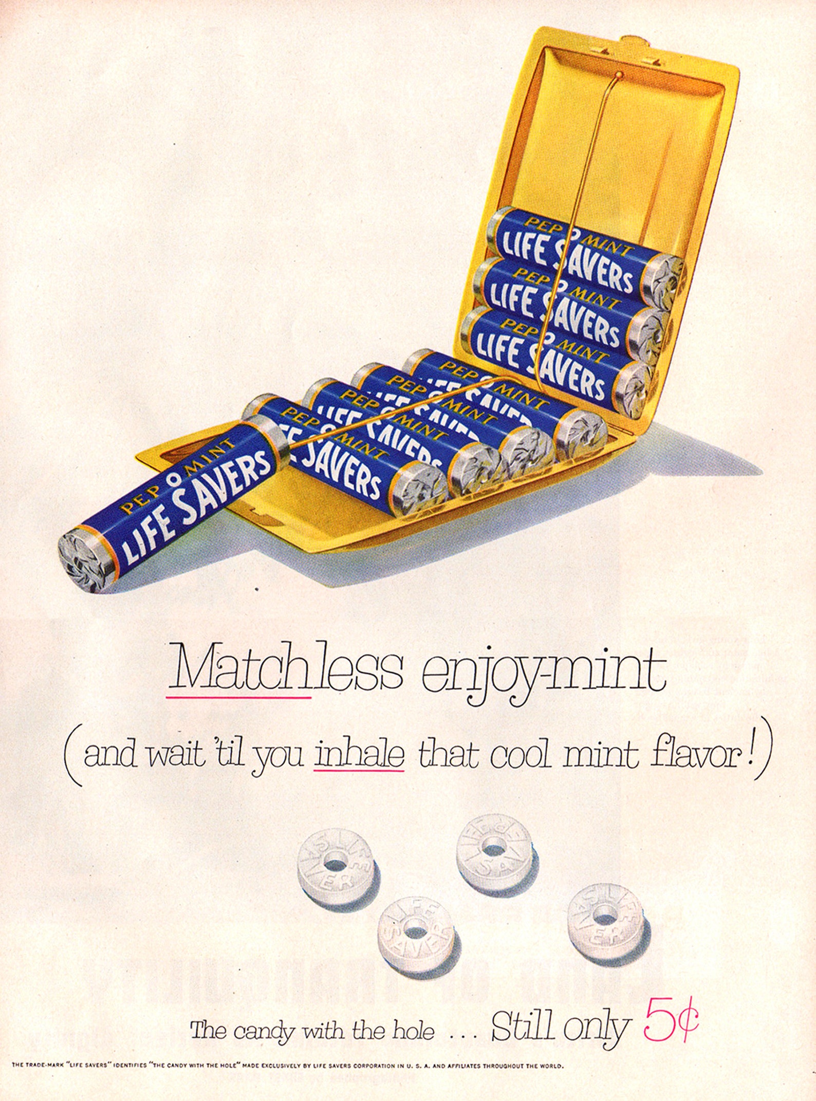 1954 Lifesavers Candy Ad, Vintage Magazine Print - Etsy