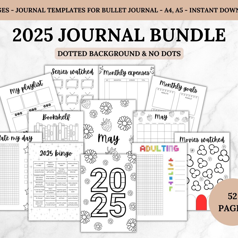 Bullet Journal Starter Kit - Etsy