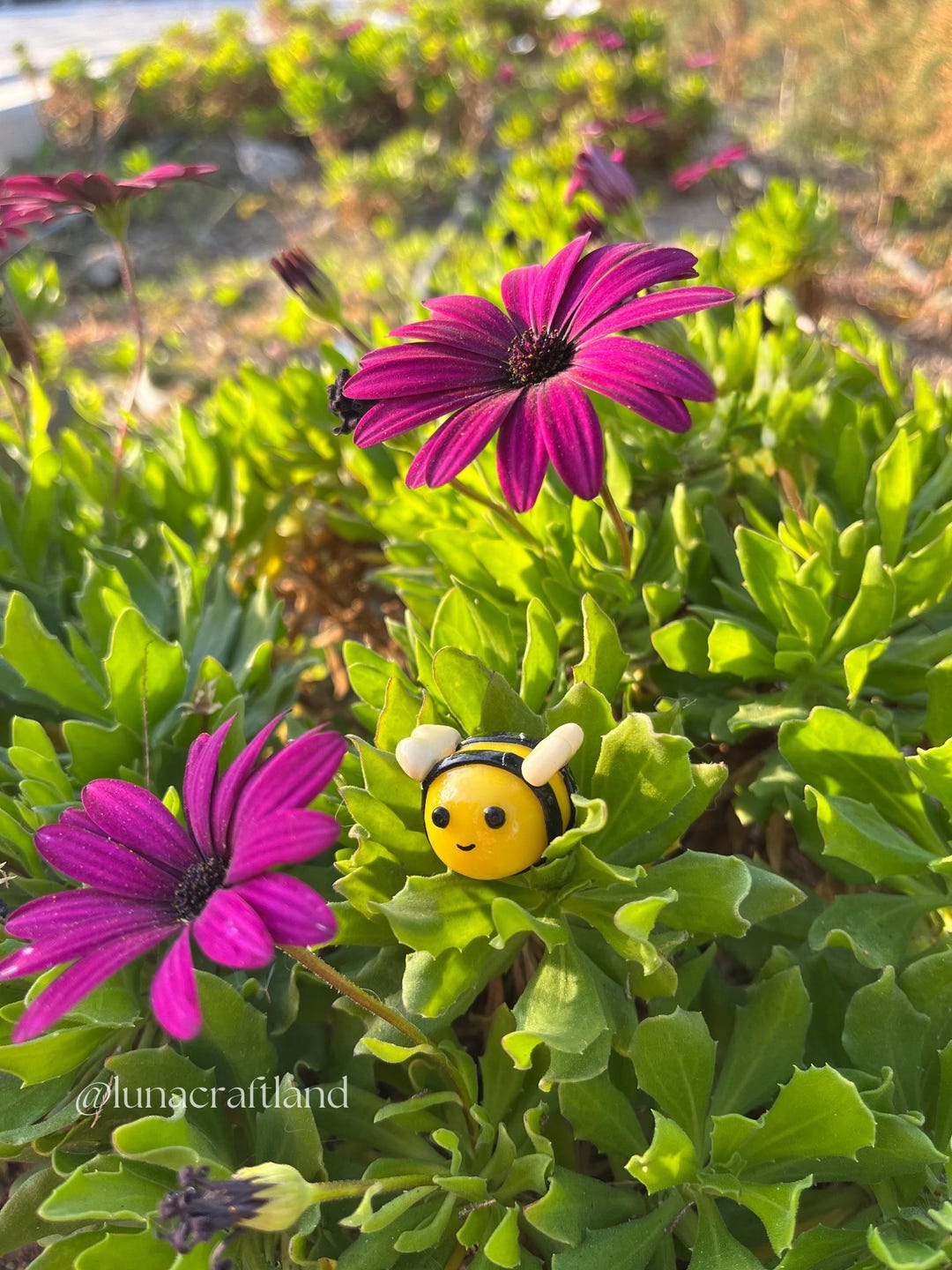 Handmade Clay Bee Desk Friend | Cute Mini Bee | Desk Buddy | Desktop ...