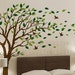 Removable Windy Tree Wall Decal Living Room Bedroom Wall Decals Wall ...