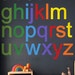 Removable Rainbow Alphabets Bold Modern and Minimalist Wall Decal Wall ...