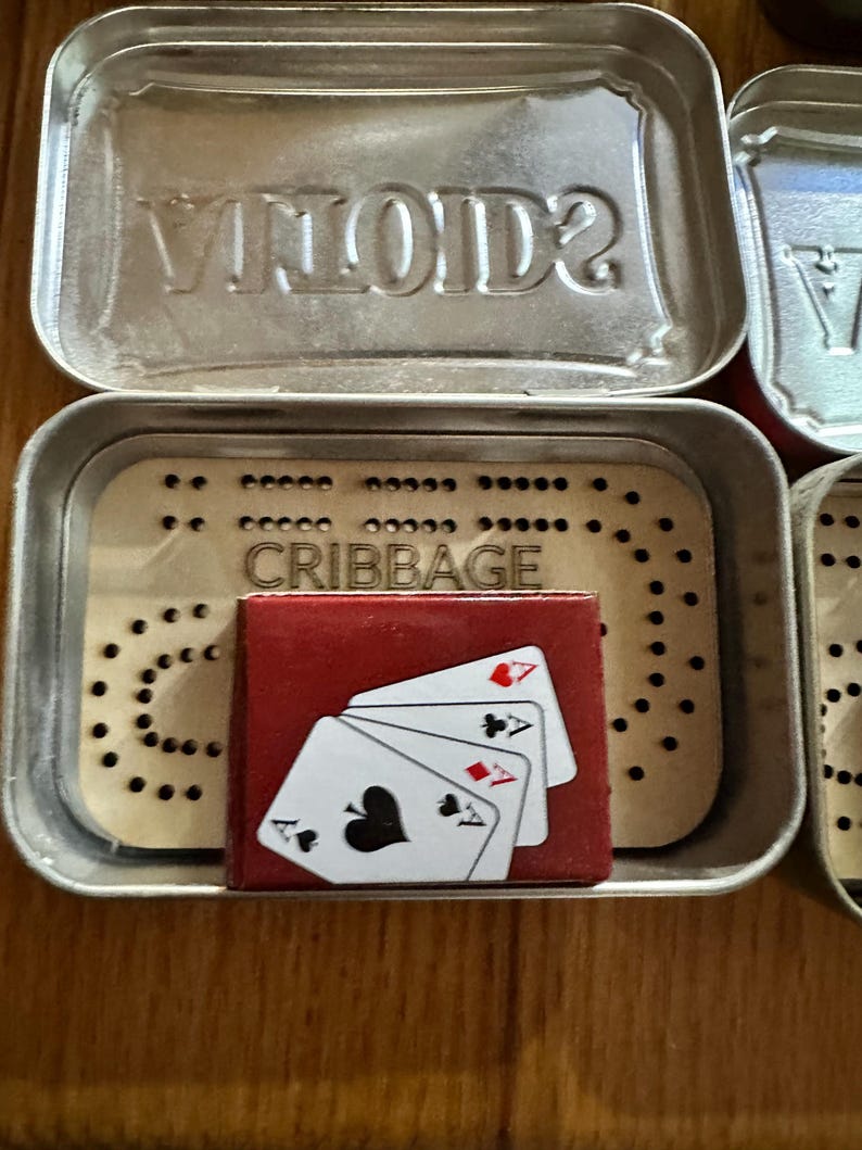 Altoids Cribbage Laser Cut File - SVG ***file Only*** - Etsy
